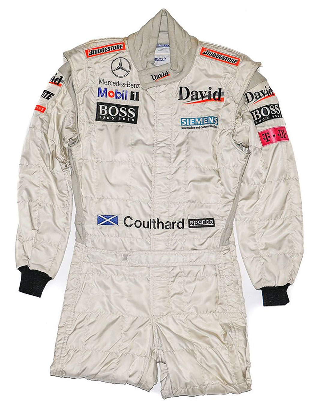 David Coulthard 2000 Original McLaren Overalls. – AutoMobilia Garage